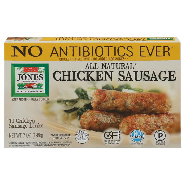Jones Dairy Farm Sausage Links, Chicken, All Natural | Publix Super Markets