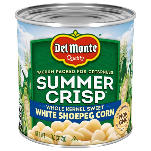 Del Monte Summer Crisp Whole Kernel Sweet White Shoepeg Corn | Publix ...