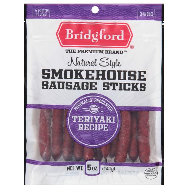 Bridgford Sausage Sticks, Teriyaki Recipe, Smokehouse | Publix Super ...