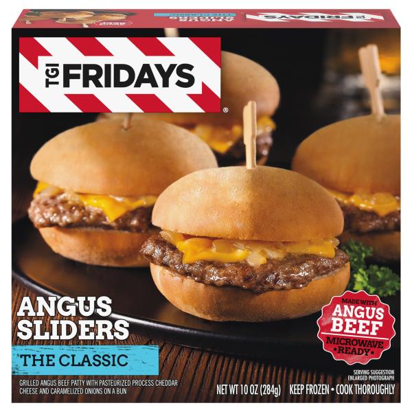 TGI Fridays Angus Sliders, The Classic | Publix Super Markets