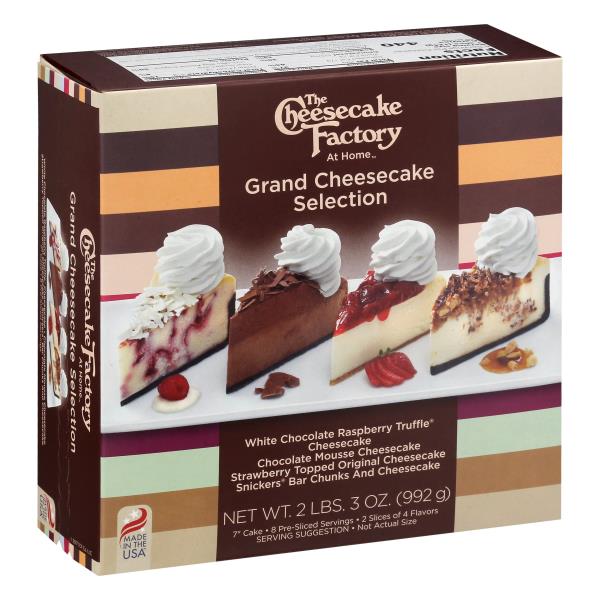 The Cheesecake Factory At Home Cake, Grand Cheesecake Selection ...