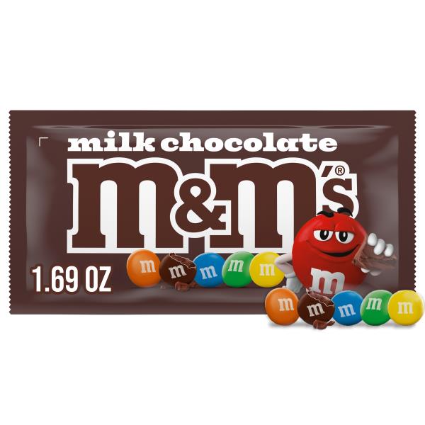 M&M'S Milk Chocolate Candy, Full Size Bag | Publix Super Markets