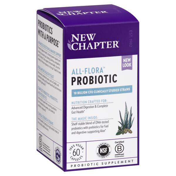 New Chapter Probiotic, All-Flora, Vegan Capsules | Publix Super Markets