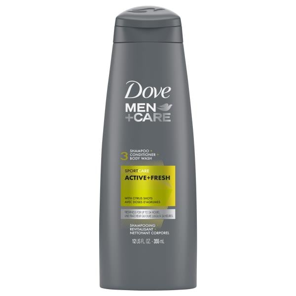 Dove Men + Care Sport+Care 3 in 1 Shampoo Active+Fresh | Publix Super ...