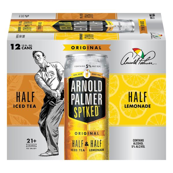 Arnold Palmer Spiked Beer, Half Iced Tea, Half Lemonade, Original ...