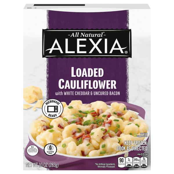 Alexia Loaded Cauliflower, with White Cheddar & Uncured Bacon | Publix ...