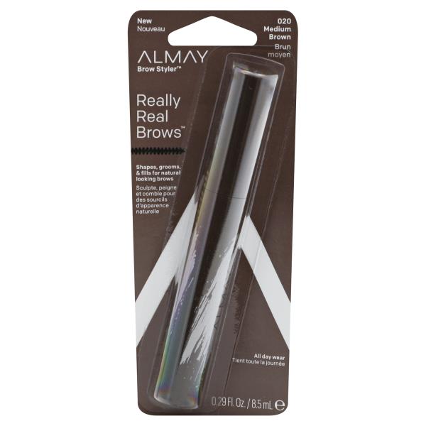 Almay Brow Styler Brow Mascara, Medium Brown 020 | Publix Super Markets