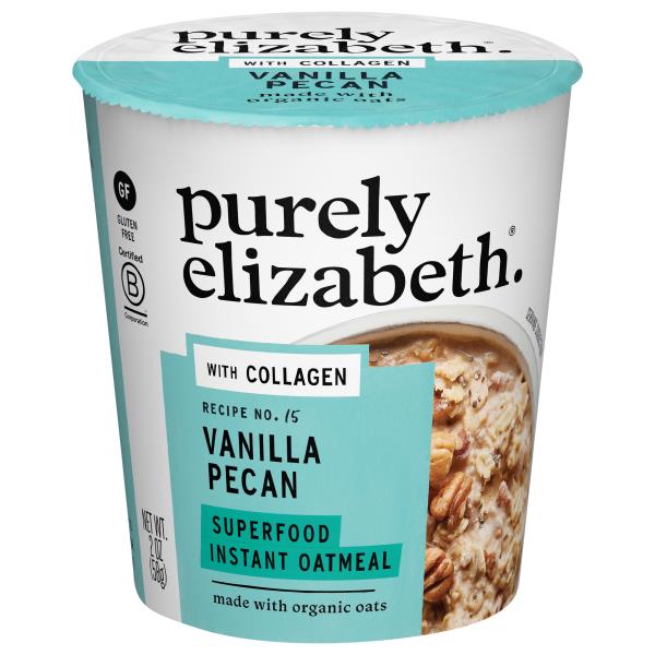 Purely Elizabeth Recipe No. 15 Superfood Vanilla Pecan Instant Oatmeal ...