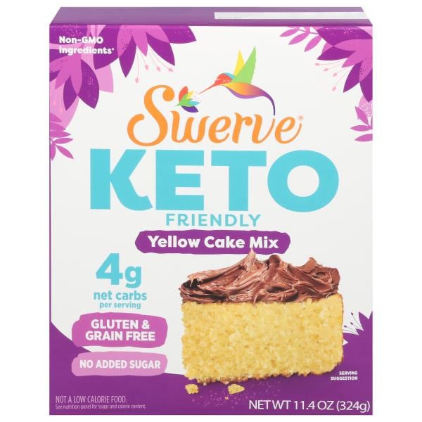 Swerve Yellow Cake Mix, Keto Friendly | Publix Super Markets