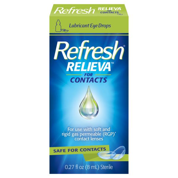 Refresh Relieva Eye Drops, Lubricant, for Contacts | Publix Super Markets