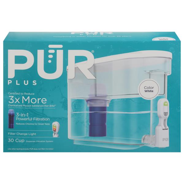 Pur Plus Dispenser Filtration System, 30 Cup | Publix Super Markets