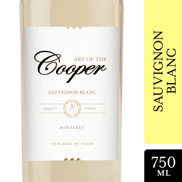 Art of the Cooper California Sauvignon Blanc white wine, 750mL, 13.5% ABV | Publix Super Markets