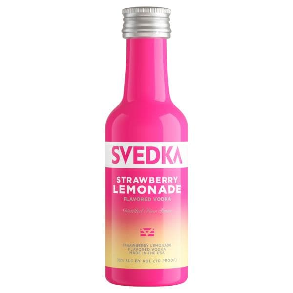 SVEDKA Strawberry Lemonade Flavored Vodka Mini Bottles | Publix Super ...
