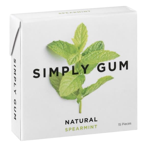 Simply Gum Gum, Natural, Spearmint | Publix Super Markets