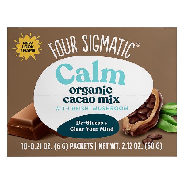 Four Sigmatic Cacao Mix, with Reishi Mushroom, Organic, Dairy Free ...