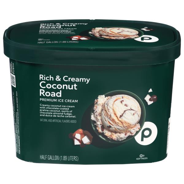Publix Premium Rich & Creamy Coconut Road Ice Cream | Publix Super Markets