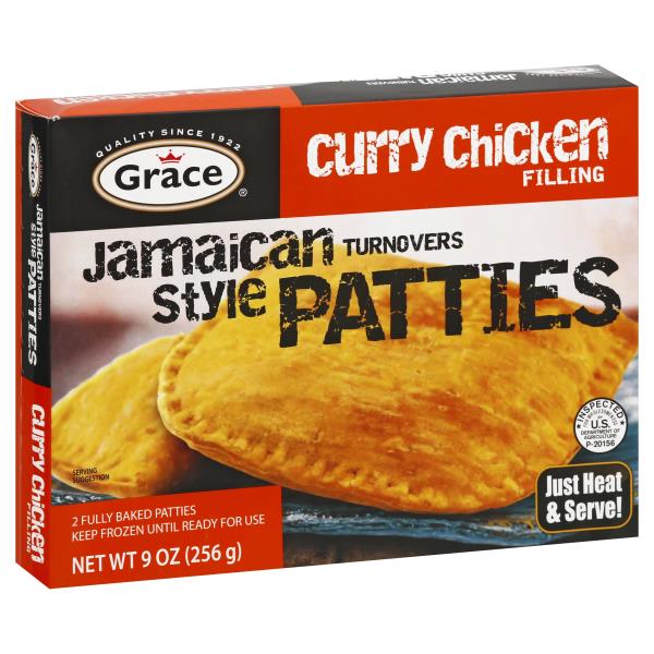 Grace Patties, Fully Baked, Curry Chicken Filling | Publix Super Markets