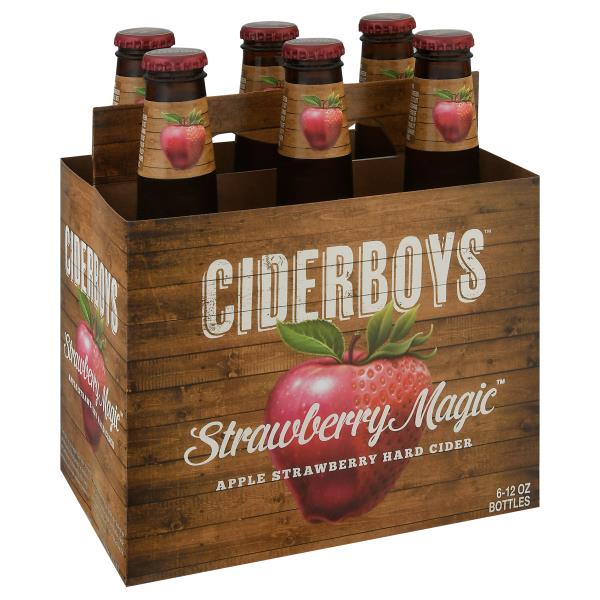 Ciderboys Hard Cider, Strawberry Magic | Publix Super Markets Ciderboys Hard Cider, Strawberry Magic | Publix Super Markets