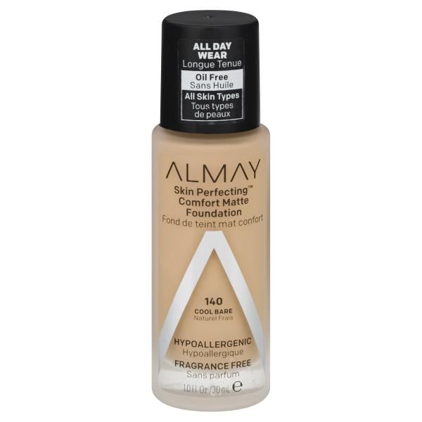 Almay Skin Perfecting Foundation, Comfort Matte, Cool Bare 140 | Publix ...