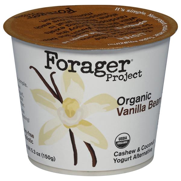 Forager Project Yogurt Alternative, Cashew & Coconut, Vanilla Bean ...