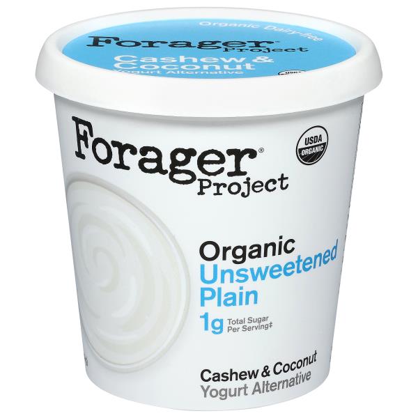 Forager Project Dairy-Free Organic Cashew & Coconut Unsweetened Plain ...