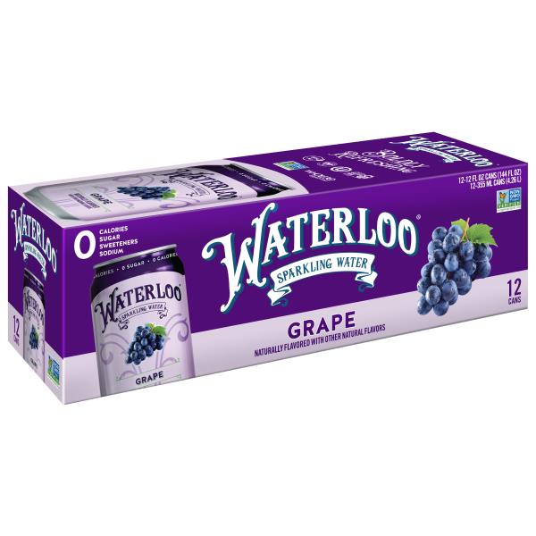 Waterloo Sparkling Water, Grape | Publix Super Markets