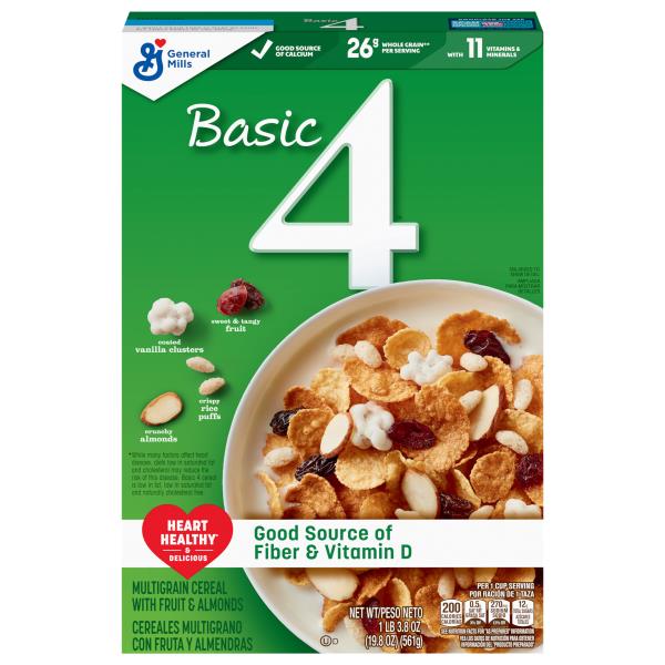 General Mills Basic 4 Multigrain Cereal | Publix Super Markets
