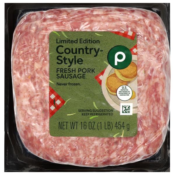Publix Country Style Sausage, Limited Edition | Publix Super Markets