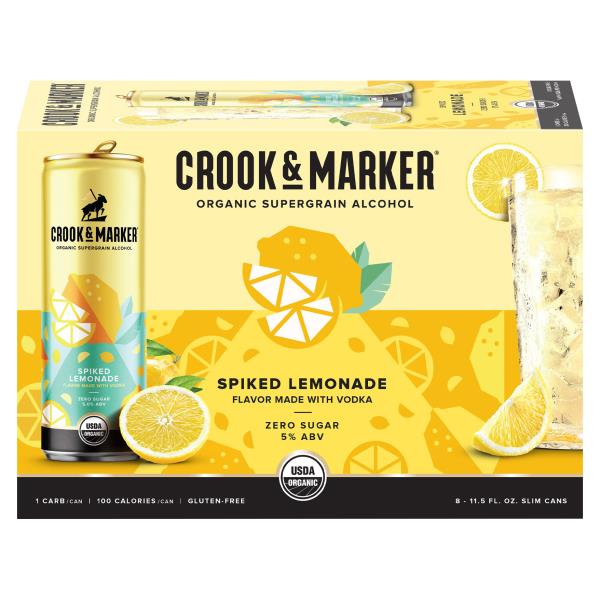 Crook & Marker Spiked Lemonade, Zero Sugar | Publix Super Markets
