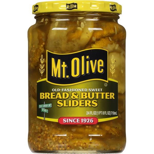 Mt. Olive Old-Fashioned Sweet Bread & Butter Sliders | Publix Super Markets