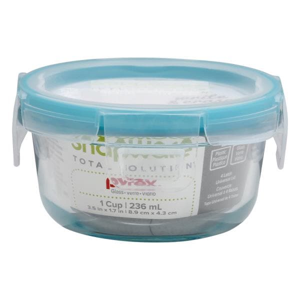 Pyrex Snapware Total Solution Food Storage, Glass, 1 Cup | Publix Super ...