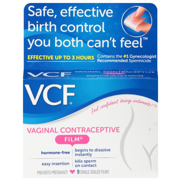 VCF Vaginal Contraceptive, Film | Publix Super Markets