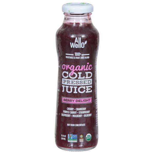 All Wello Juice, Berry Delight, Organic, Cold Pressed | Publix Super ...