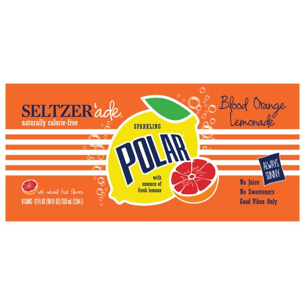 Polar Seltzer'ade, Blood Orange Lemonade | Publix Super Markets