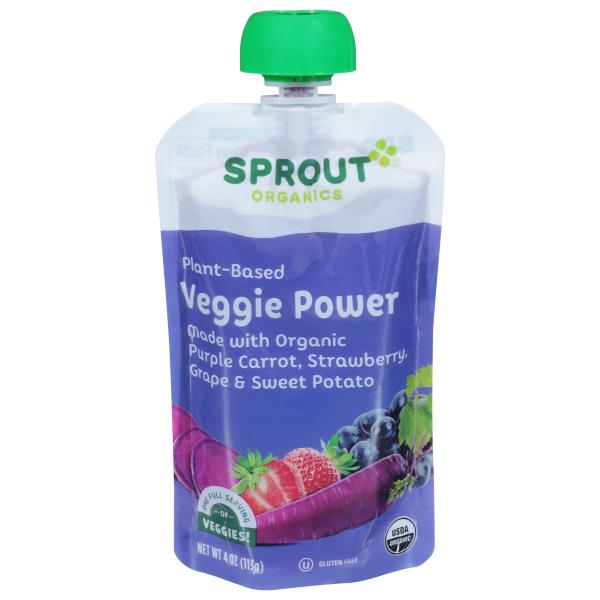 Sprout Organics Veggie Power, Plant-Based | Publix Super Markets