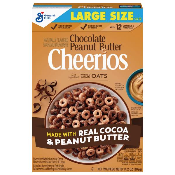 Cheerios Cereal, Chocolate Peanut Butter, Large Size | Publix Super Markets