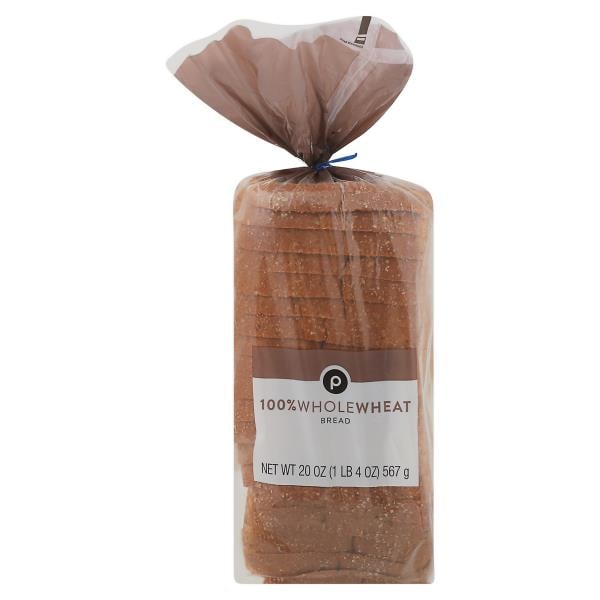 Publix Bread, 100% Whole Wheat | Publix Super Markets
