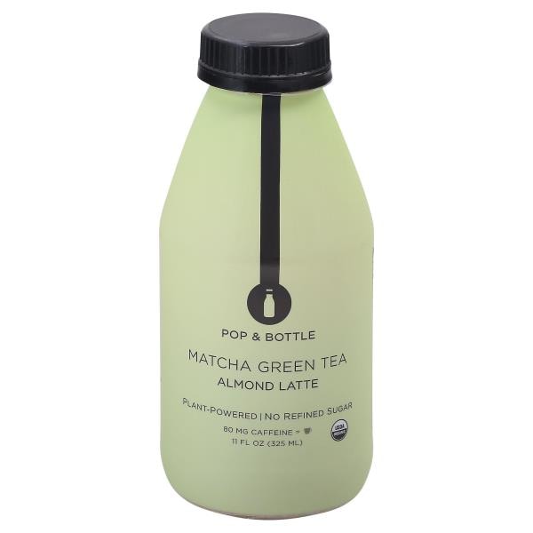Pop & Bottle Almond Latte, Matcha Green Tea | Publix Super Markets Pop & Bottle Almond Latte, Matcha Green Tea | Publix Super Markets