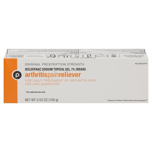 Publix Arthritis Pain Reliever, Original Prescription Strength, Gel ...