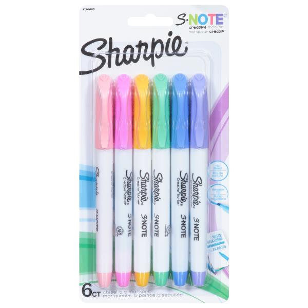 Sharpie S Note Creative Marker Chisel Tip Publix Super Markets