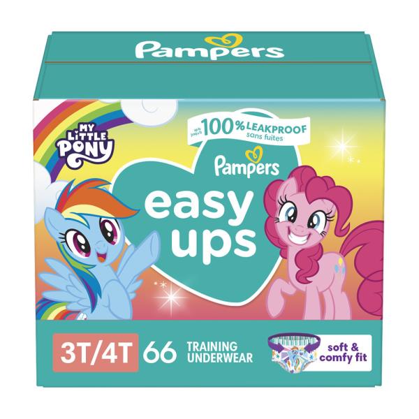Pampers Pants Easy Ups Training Underwear Girls Size 5 3T-4T | Publix ...