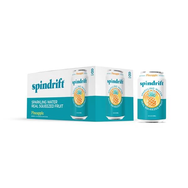 Spindrift Sparkling Water, Pineapple, Unsweetened | Publix Super Markets
