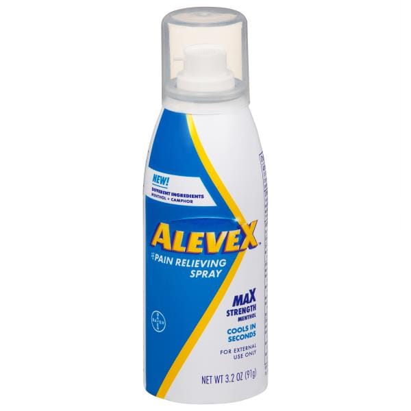 AleveX Pain Relieving Spray, Max Strength, Menthol | Publix Super Markets