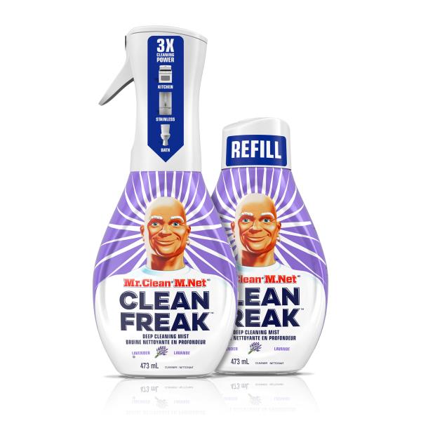 Mr. Clean Clean Freak All Purpose Cleaner Spray, Lavender Scent, 16oz ...