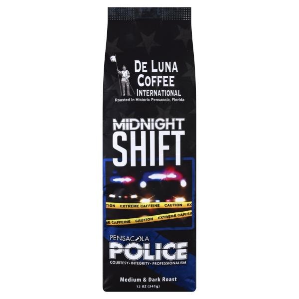 De Luna Coffee Coffee, Medium & Dark Roast, Midnight Shift | Publix ...