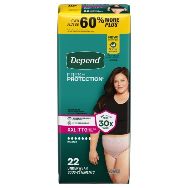 Depend Fresh Protection Maximum 2XL Underwear | Publix Super Markets