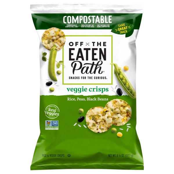 Off The Eaten Path Veggie Crisps, Rice, Peas, Black Beans | Publix ...