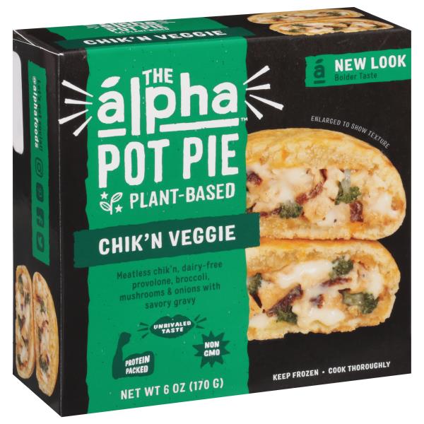 Alpha Foods Pot Pie, Chick'n Veggie, Plant-Based | Publix Super Markets