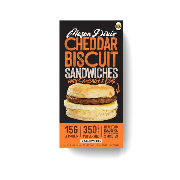 Mason Dixie Breakfast Sandwiches, Cheddar | Publix Super Markets