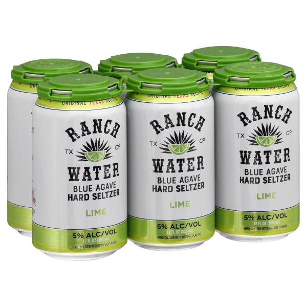 Ranch Water Hard Seltzer, Lime, Blue Agave | Publix Super Markets
